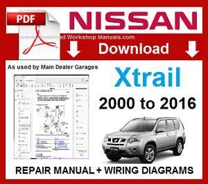 Nissan Xtrail Workshop Repair Manual Download