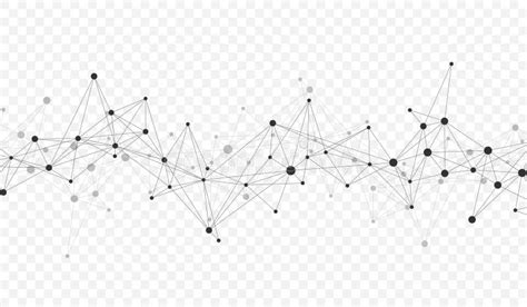 Connecting Dots And Lines Abstract Geometric Plexus Style Background