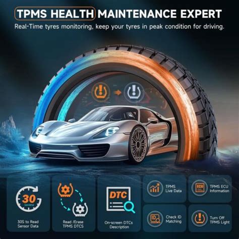 Foxwell Tpms Reset Tool Relearn Scan Auto Tire Pressure Sensor