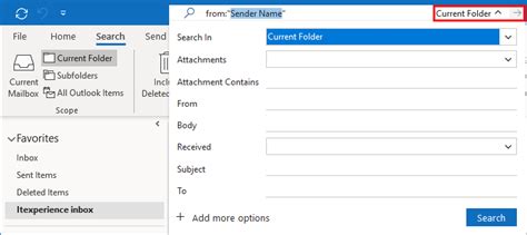 How To Fix Outlook Search When It S Missing