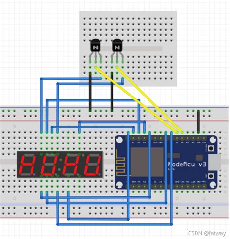 Micropython On Esp8266——数码管的使用，四位数码管及动态扫描显示4位动态扫描数码管显示程序设计实验 Csdn博客