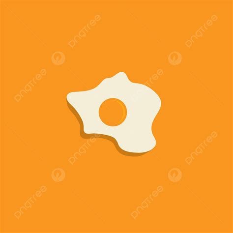 Egg Logo Vector Icon Illustration White Protein Diet Vector White