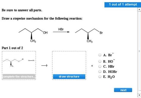 Solved Draw a stepwise mechanism for the following reaction: | Chegg.com