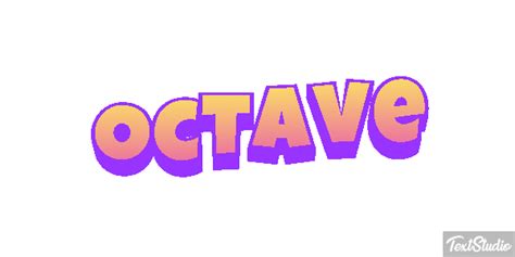 Octave Name Animated  Logo Designs