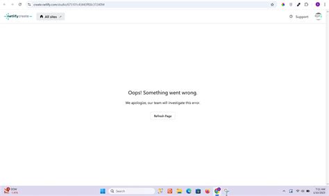 Error With Visual Editor Since Last Night Oops Something Went Wrong Our Team Will Investigate
