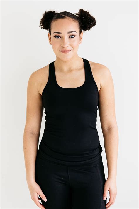 Comfortable And Cute Tank Top Leggings Athleisure Outfit Gym To