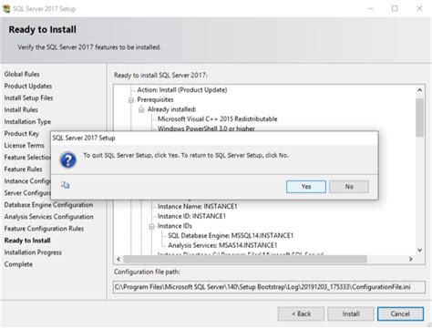 Install Sql Server From Configuration File With Installation Center