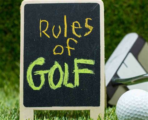 Golf Rules Archives Golf For Beginners Academy