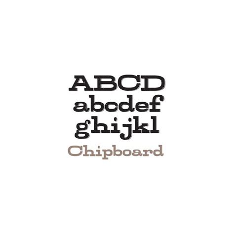 Snf Chipboard123773fontsilhouette Design Store