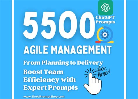 Chatgpt Prompts For Agile Project Management 60 Topics Boost Team