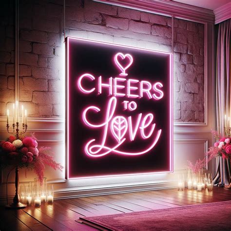Neon Love Sign Wedding