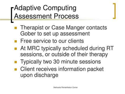 Ppt Overview Of Adaptive Computing Assessments Powerpoint Presentation Id750435