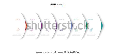 Step Business Design Arrow Template Stock Vector Royalty Free Shutterstock