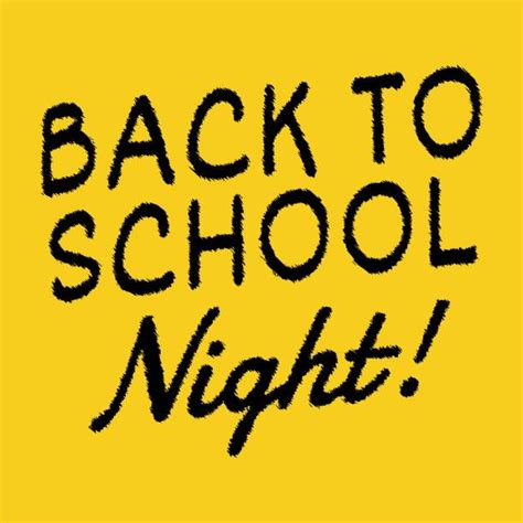 560 Back To School Night Stock Illustrations Royalty Free Vector