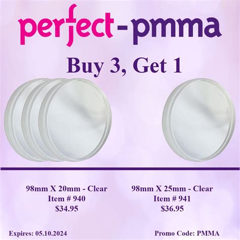 Perfect Pmma Monolayer Disc