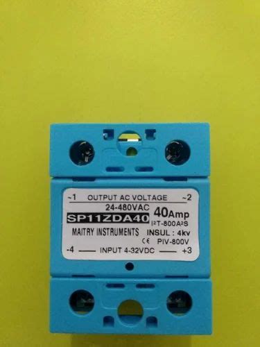 DC To AC Single Phase Solid State Relay At Unit Surat ID