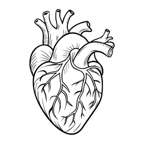Real Heart Outline Vectors And Illustrations For Free Download Freepik