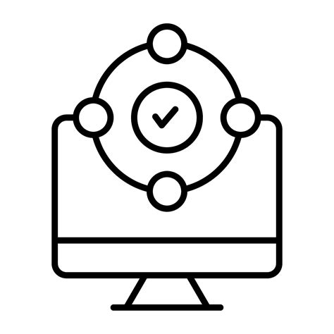 A Modern Style Icon Of Verified Network 40208079 Vector Art At Vecteezy