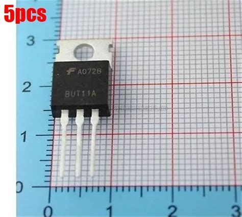 5pcs To 220 But11a High Voltage Fsc Fast Switching Npn New Ic Ov 2 54 Picclick Au