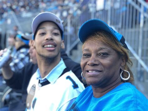 Rae Carruths Son Attends Panthers Game Days After Father Released