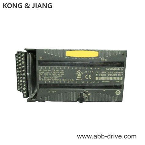 GE IC200MDD842J High Performance Mixed 24VDC Output ESCP Input Module Abb Drive Automation