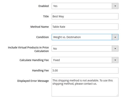 configure shipping methods magento 2 tutorial fastcomet