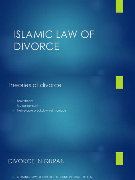 Islamic Law Of Divorce Download Free Pdf Divorce Marriage