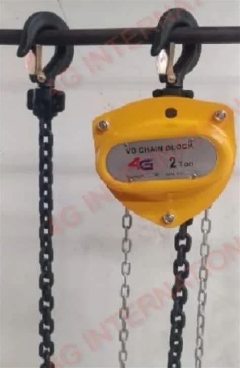 Manual Chain Block At ₹ 2500piece Faridabad Id 2852327966562