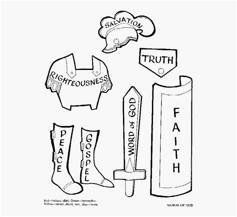 Full Armor Of God Images Clip Art Black And White
