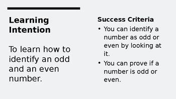 Odd And Even Numbers Powerpoint By No Hullabaloo TPT