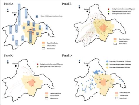 Spatial Distribution Of Transfer Of Development Rights TDR Projects Download Scientific