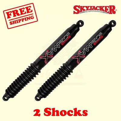 Skyjacker 2 Shocks Black Max 4 5 Rear Lift For Jeep J10 J20 Pickup