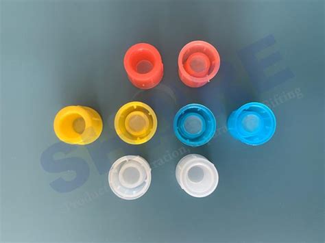 Medical Blue Pe Bacterial Air Vent Filter For Glass Solution Bottle