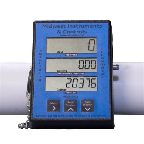 Digital Flow Meter With Totalizer Sacramento Koi