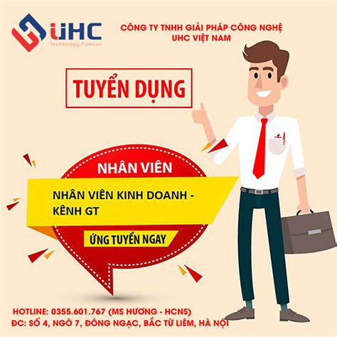 TUYỂN DỤNG NHÂN VIÊN KINH DOANH KÊNH GT
