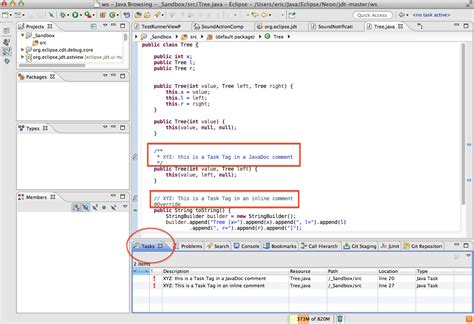 Add Titled Marker In Eclipse Stack Overflow