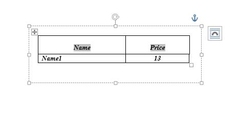 Java Apache Poi Get Table From Text Box Stack Overflow