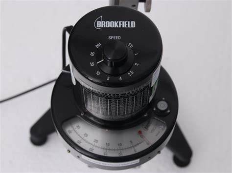 Brookfield Rvt Viscometer Richmond Scientific