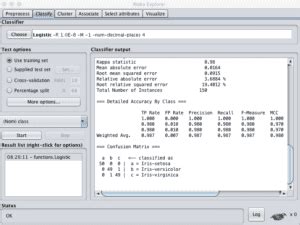 How To Work Through A Multi Class Classification Project In Weka MachineLearningMastery