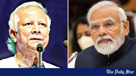 Prof Yunus Assures Modi Of Protecting Minorities The Daily Star