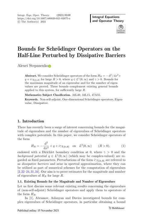 Pdf Bounds For Schrödinger Operators On The Half Line Perturbed By
