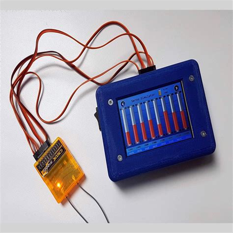 Servo Simulator By Megacadler Download Free Stl Model