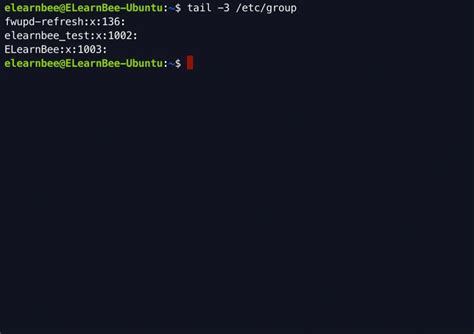 group management in linux elearnbee