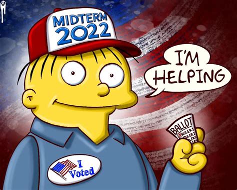 Reimagining Of The Ralph Wiggum Meme For The Us Midterms Today 😊 R Anarchymemecollective