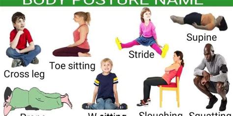 A Simple Guide To Common Sitting Position Names