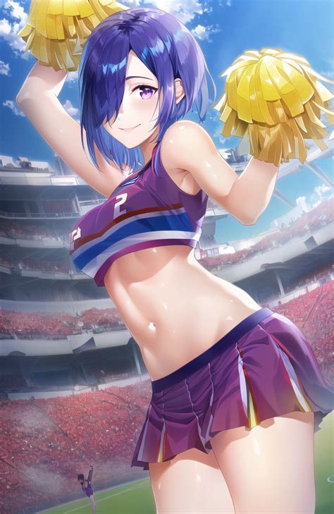 Rule 34 1girls Ai Generated Belly Button Cheerleader Female Female