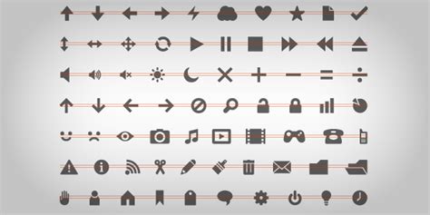 The Big List Of Flat Icons And Icon Fonts Css Tricks Css Tricks