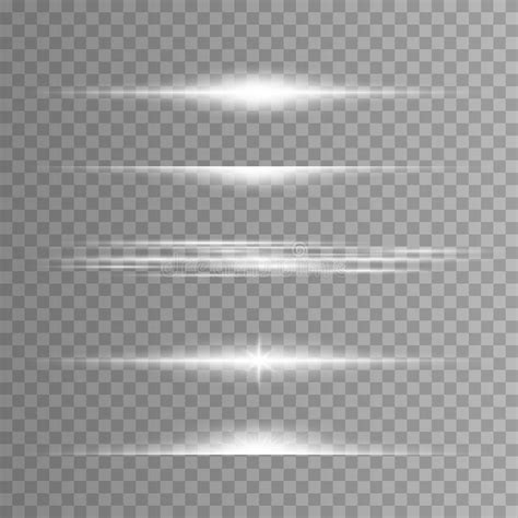 Shining Star Collection Vector Lights Stock Vector Illustration Of