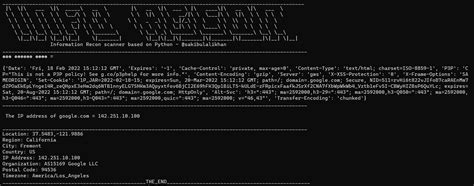 Github Sakibulalikhaninfo Recon An Information Recon Tool