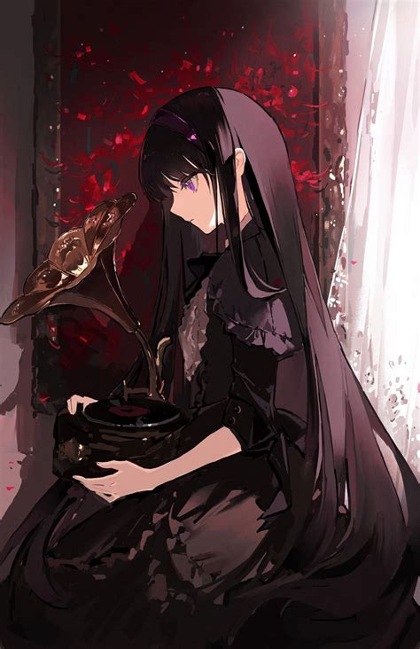 Akemi Homura And Homulilly Mahou Shoujo Madoka Magica Drawn By